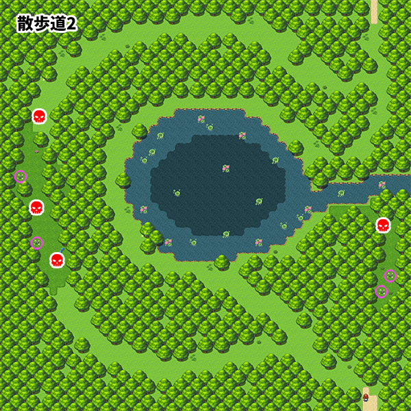 深淵の森RPG2攻略-攻略チャート（第三章）